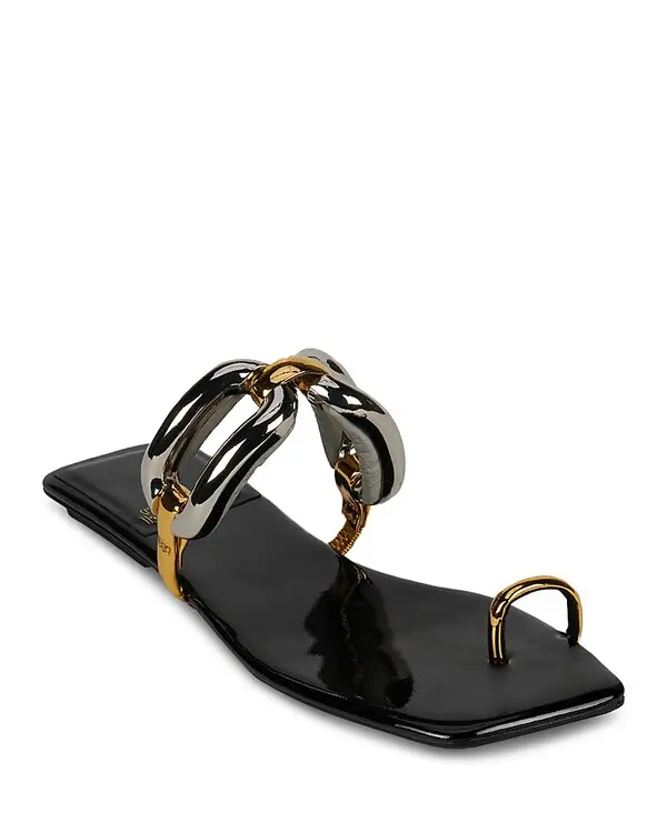 Jeffrey Campbell Big Link Flat Sandals