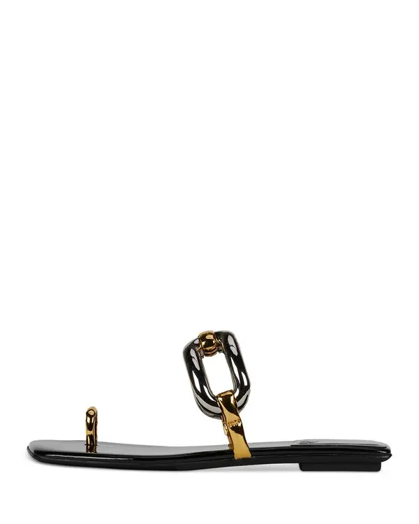 Jeffrey Campbell Big Link Flat Sandals