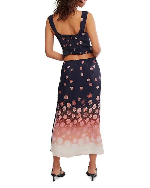 Free People Top And Skirt Set - Espresso