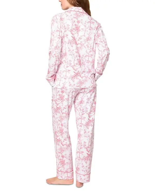PETITE PLUME Timeless Toile Pima Cotton Pajama Set