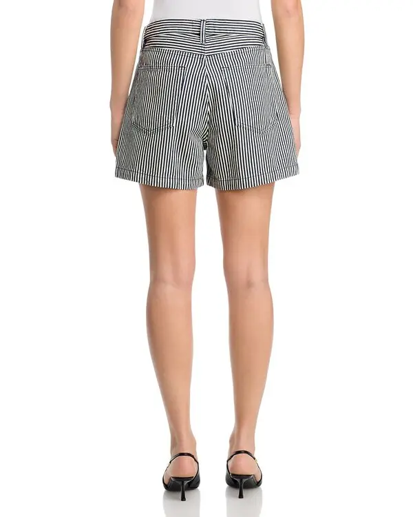 FRAME The Everyday Striped Shorts