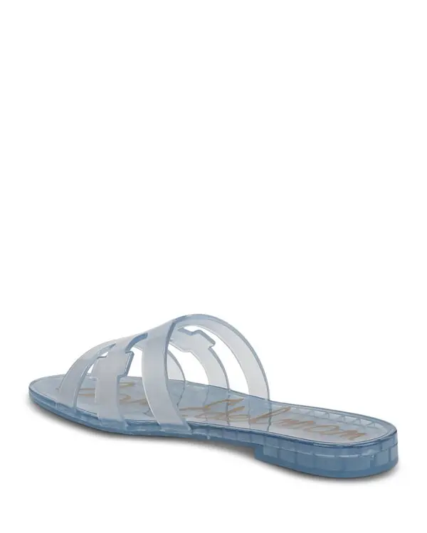 Sam Edelman Bay Jelly Slides - Azure Blue