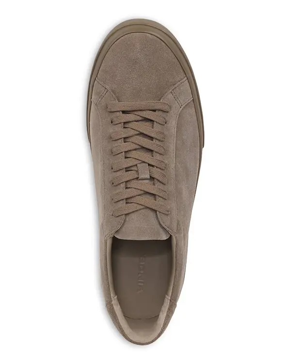 Vince Fulton Leather Lace-up Sneakers - Flint