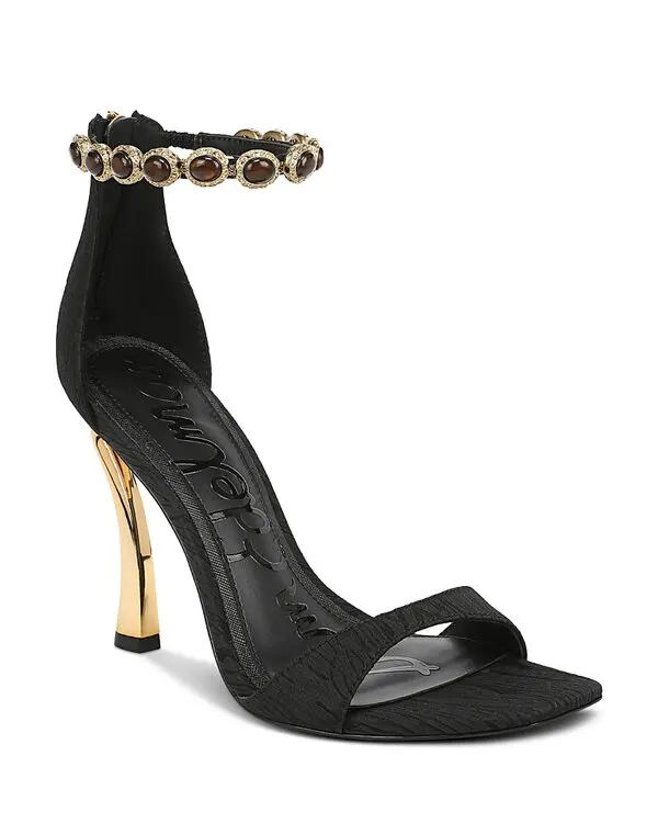 Sam Edelman Lyra Ankle Strap Sandals - Black
