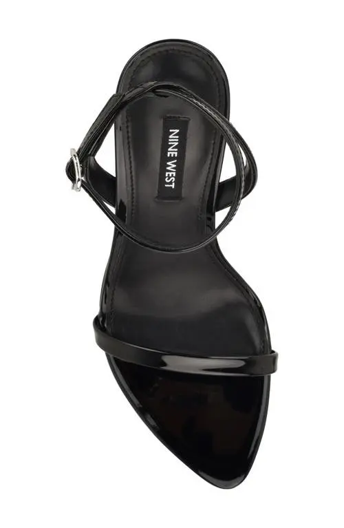 Nine West Villo Ankle Strap Sandals - Black