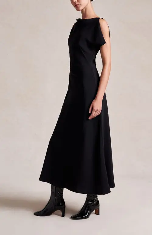 LA LIGNE Matte Moira Midi Dress