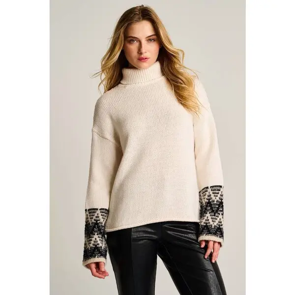 Lisa Todd Wonderland Nordic Pullover Sweater - Snow