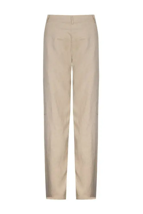 PCFG Linen Blend Free Heaven Pant - Beige