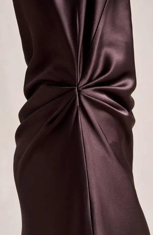LA LIGNE Satin Moira Midi Dress