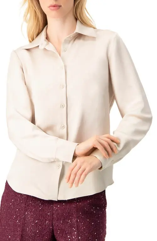 IVONNE Long Sleeve Button-up Shirt