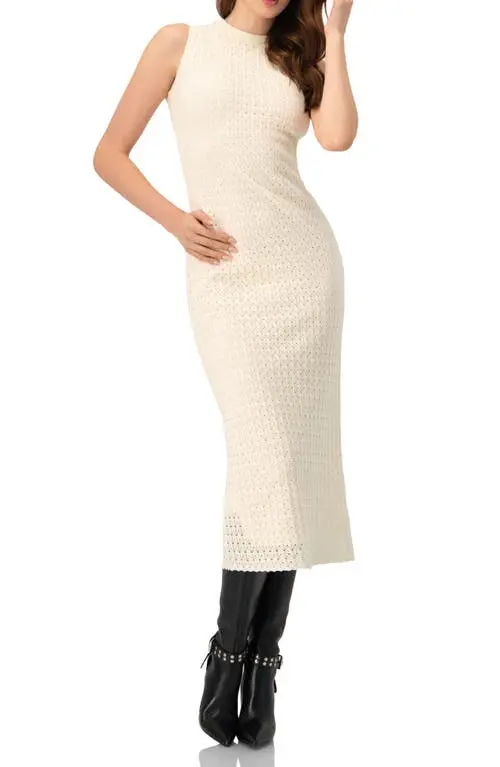 IVONNE Sleeveless Knit Long Dress