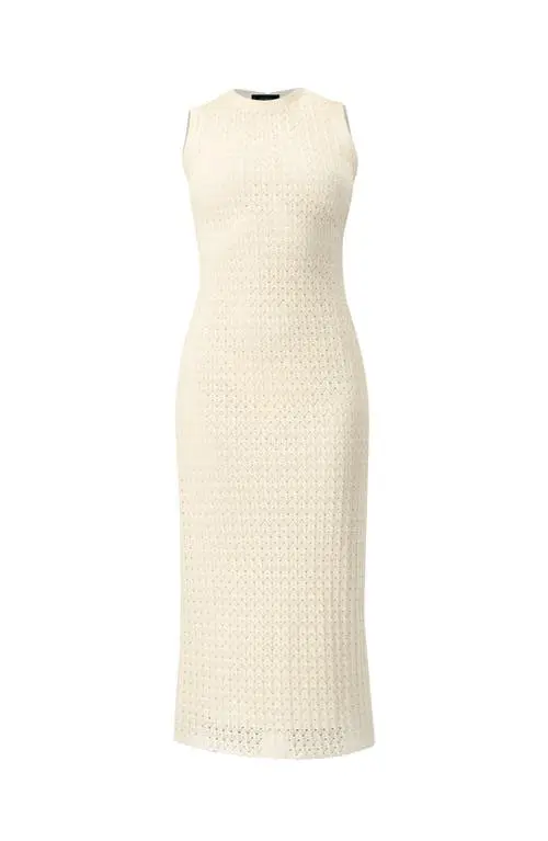 IVONNE Sleeveless Knit Long Dress