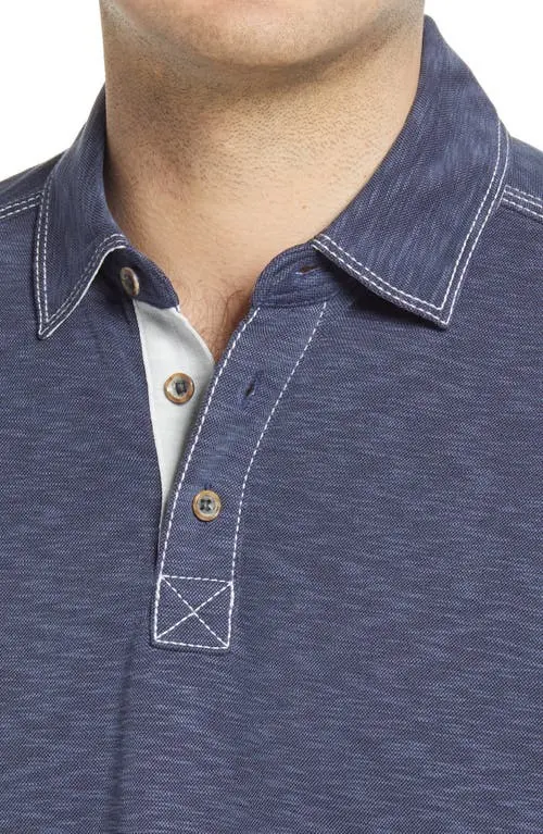 Johnston & Murphy Slub Polo
