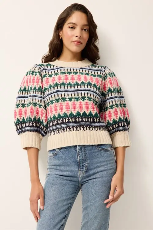 MARIE OLIVER Gail Sweater