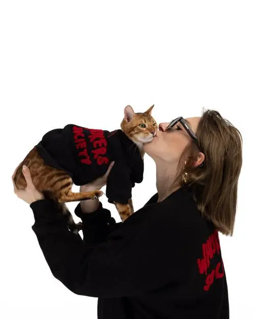 MOSHIQA Whiskers Society Human Sweatshirt