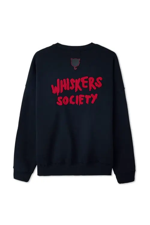 MOSHIQA Whiskers Society Human Sweatshirt