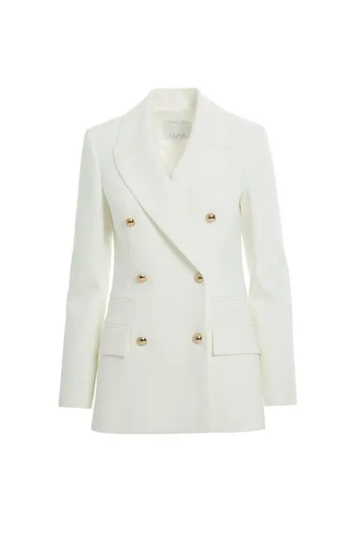 GIZIA Shoulder Padded Tailored Jacket