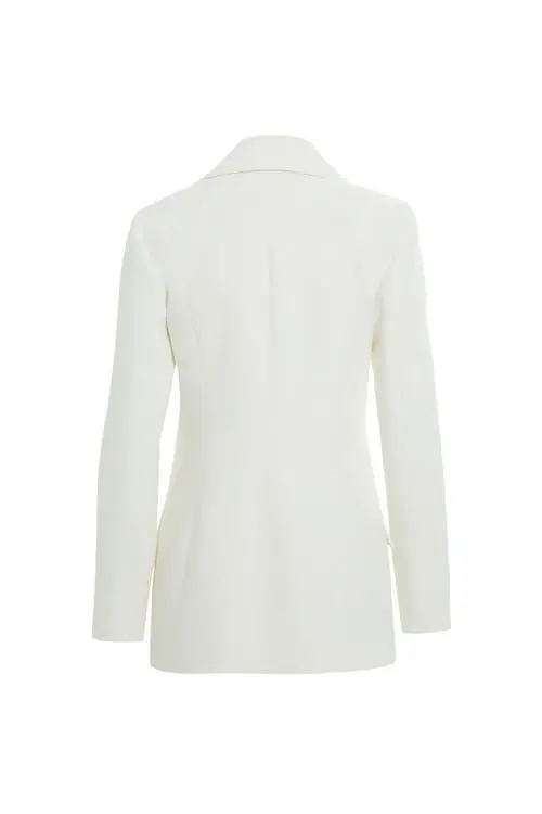 GIZIA Shoulder Padded Tailored Jacket