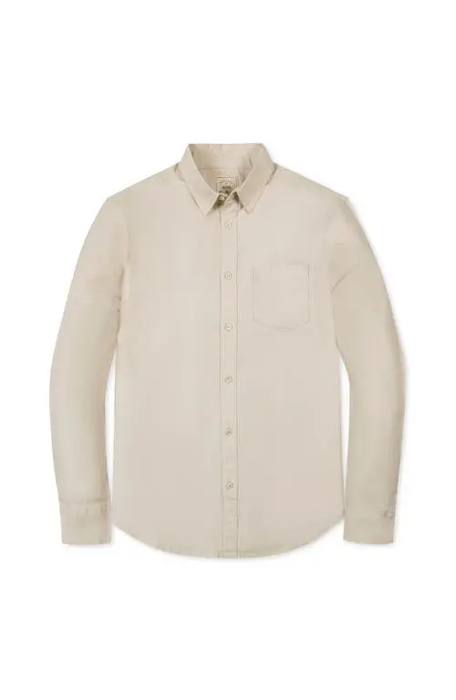 HOPE & HENRY Long Sleeve Solid Linen Shirt