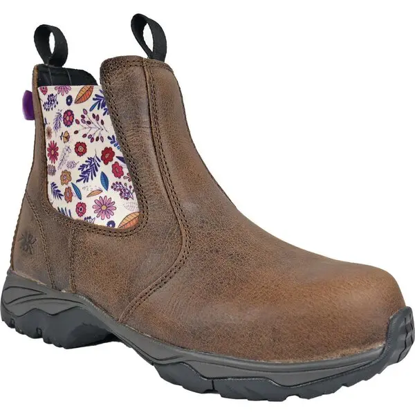 MOXIE TRADES Angel Distressed Composite Toe Work Shoe