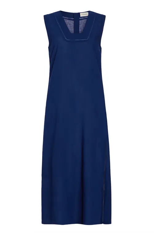 SITANO Grotta Midi Ladder Lace Dress