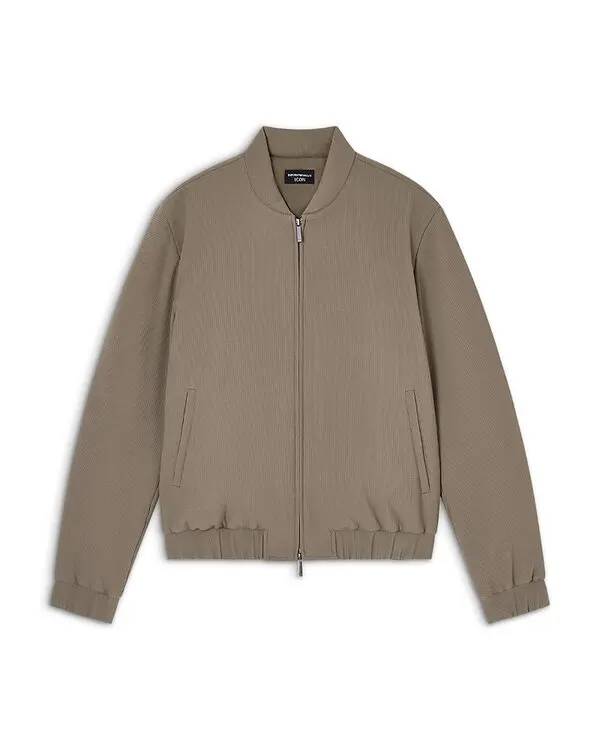 Emporio Armani Blouson Jacket - Solid Medi