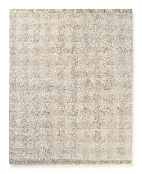 LORENA CANALS Swan Lake Washable Rug Vichy 3'x3'11 Area Rug - Ivory