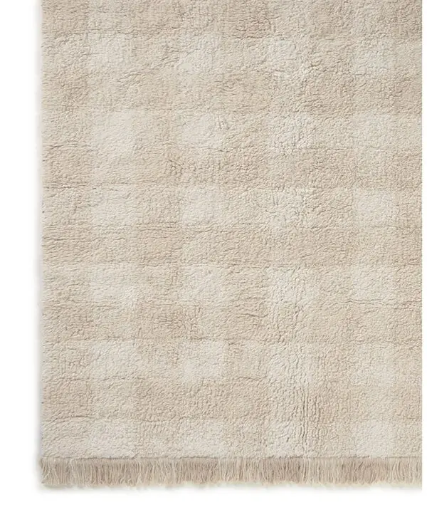 LORENA CANALS Swan Lake Washable Rug Vichy 3'x3'11 Area Rug