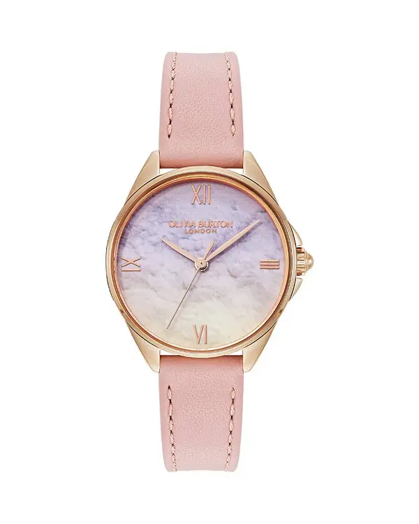 OLIVIA BURTON Azure 30mm Watch - Purple/pink
