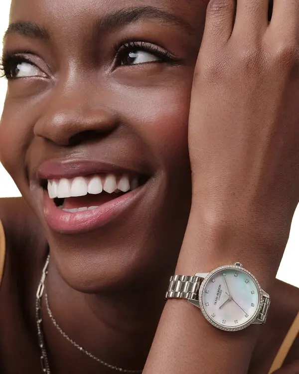 OLIVIA BURTON Captivate 34mm Watch - Multi/silver