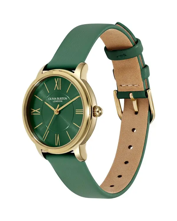 OLIVIA BURTON Westbourne 30mm Watch - Green/green
