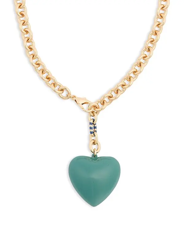 ROXANNE ASSOULIN Heart Necklace - Puffy