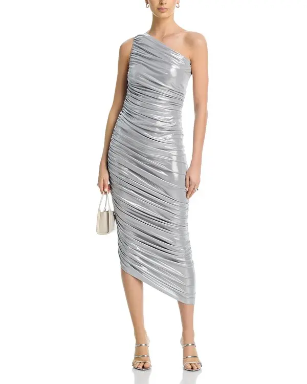 Norma Kamali Diana Gown - Silver