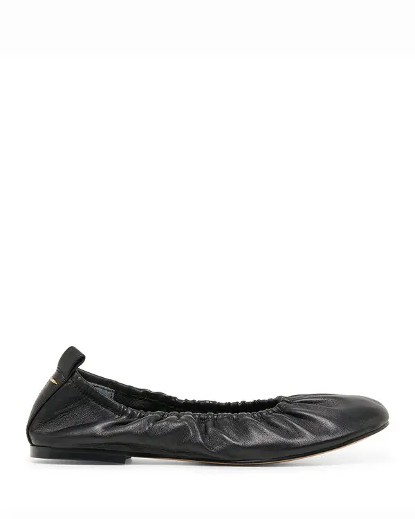 Dolce Vita Conrad Ballet Flats - Black Leather