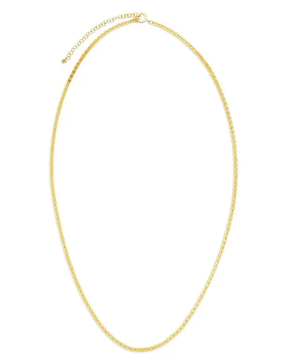CADAR 18k Yellow Foundation Link Necklace - Gold