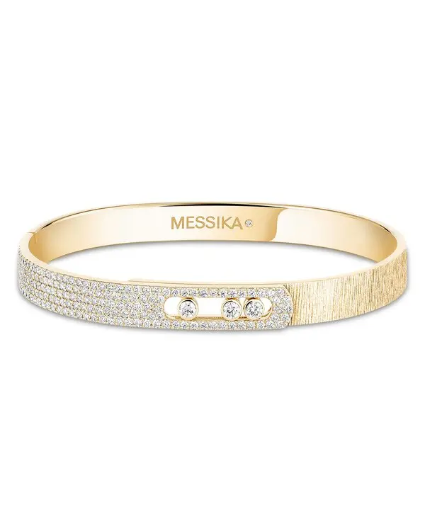 Messika 18k Yellow Diamond Move Noa Bangle Bracelet