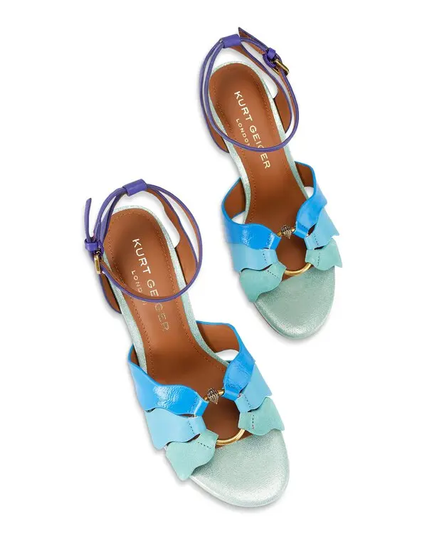 Kurt Geiger Sun Wave Sandals - Open Blue