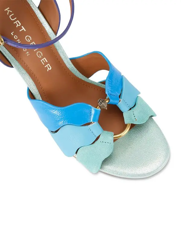 Kurt Geiger Sun Wave Sandals - Open Blue