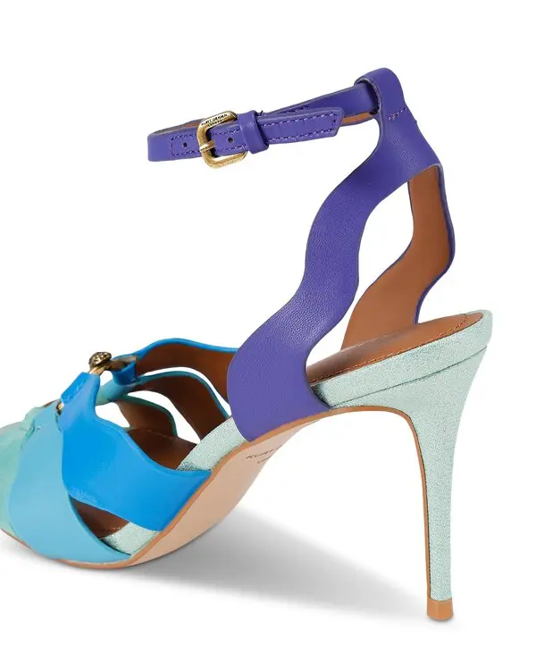 Kurt Geiger Sun Wave Sandals - Open Blue