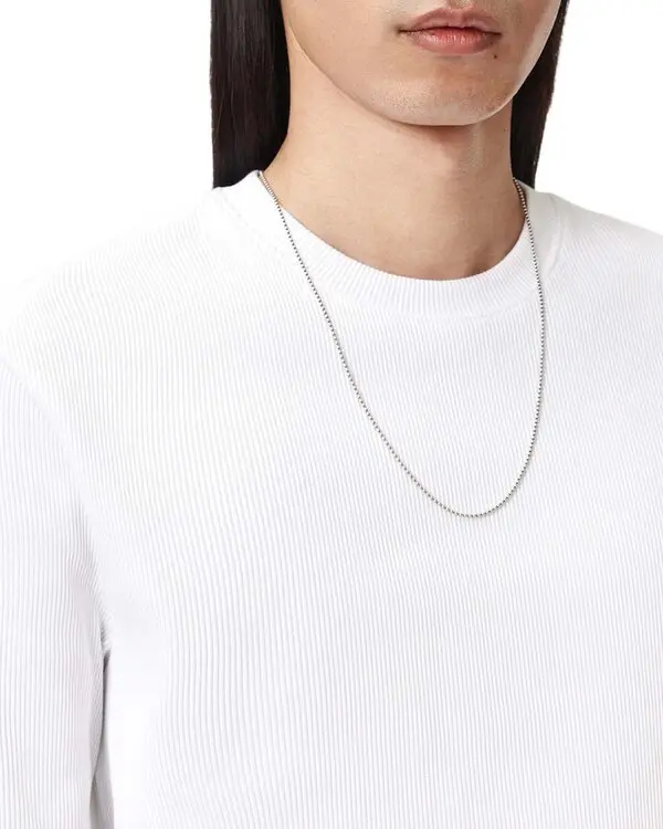ALLSAINTS Theo Crewneck Shirt - Optic White