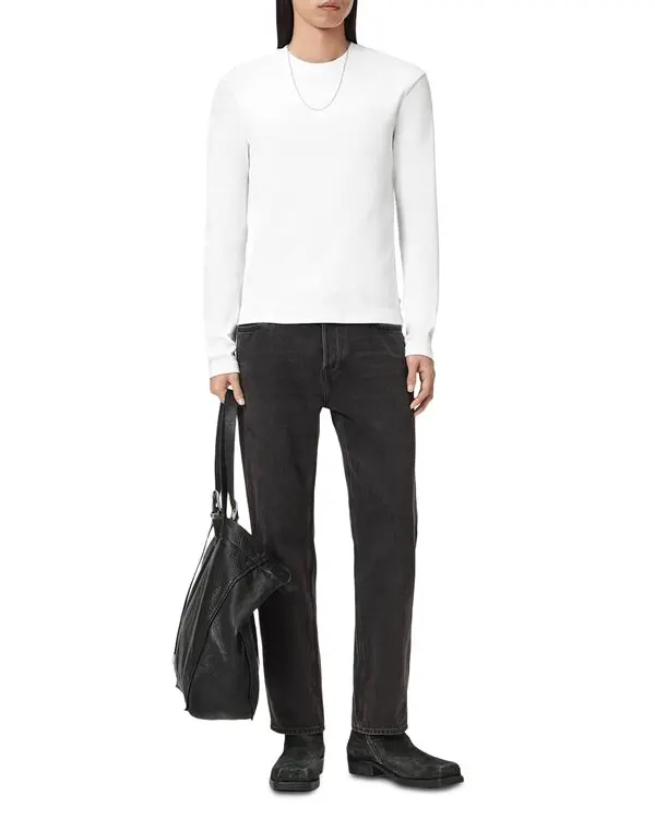 ALLSAINTS Theo Crewneck Shirt - Optic White
