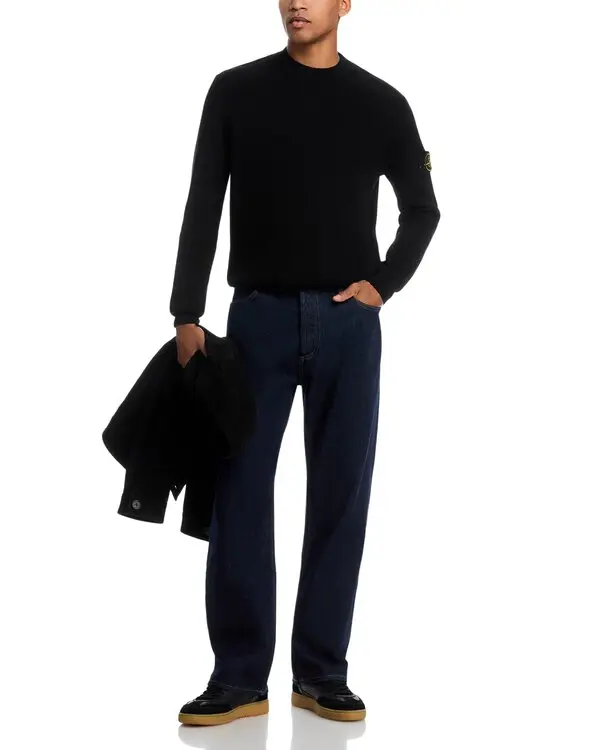 Stone Island Maglia Patch Sweater - Black
