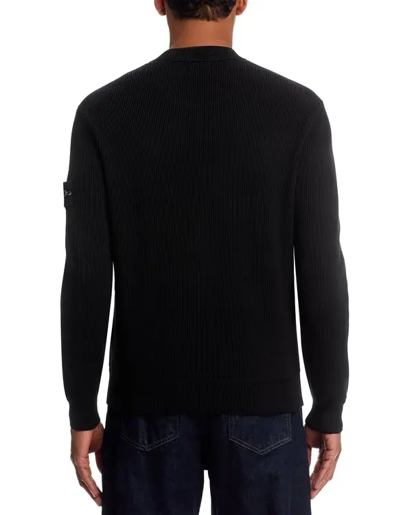 Stone Island Maglia Patch Sweater - Black