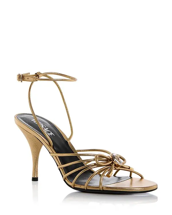 Versace Opera Bow Strappy Sandals