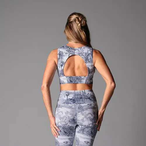TAVI Agility Bra - Navy Tropic Toile