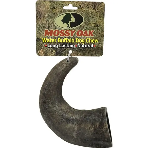 MOSSY OAK Water Buffalo Hornlargedog Chew - Multicolored