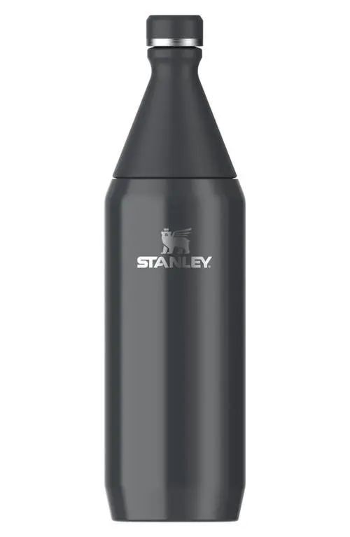 STANLEY The All Day Slim 34-ounce Bottle - Black Gloss
