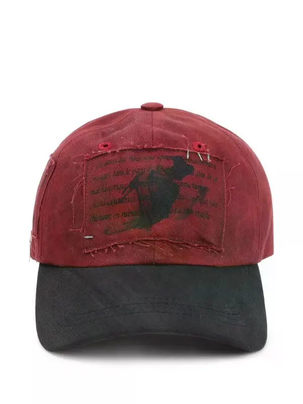 Enfants Riches Déprimés Napoleão Printed Baseball Cap - Red