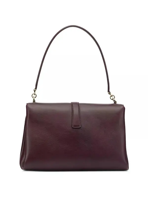 FERRAGAMO Buckle Leather Tote Bag