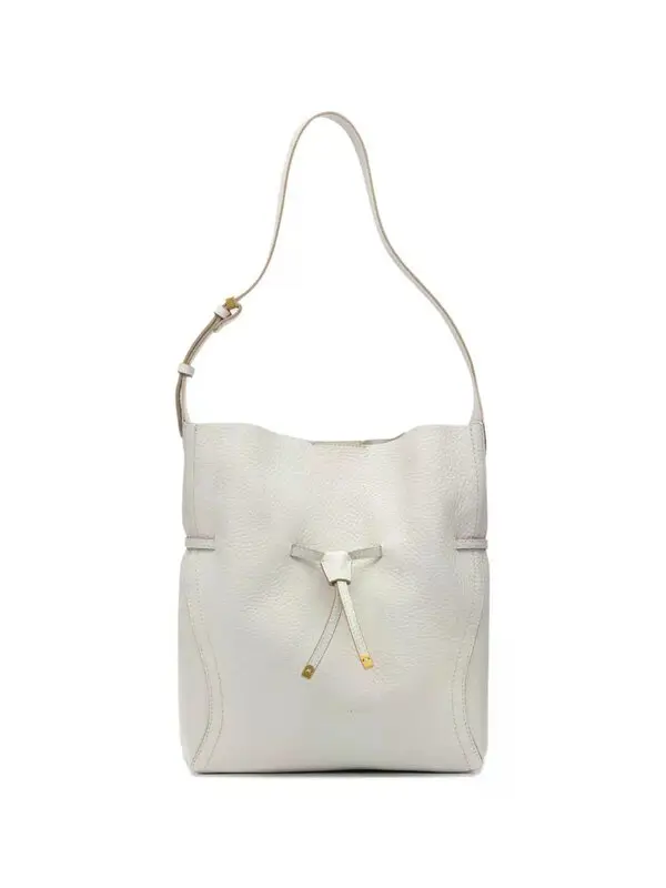 GIANNI CHIARINI Siena Drawstring Shoulder Bag - Neutrals